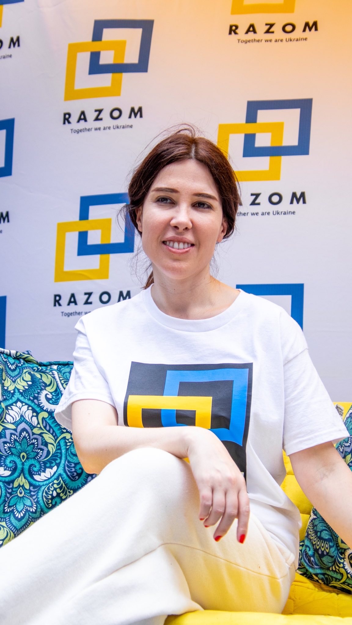 Razom Lounge 2023 at the St. George's Ukrainian Festival in New York - Razom