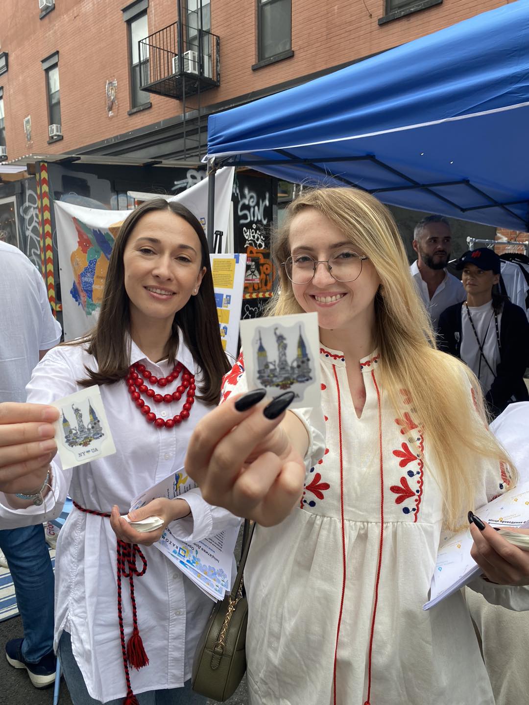 Razom Lounge 2023 at the St. George's Ukrainian Festival in New York ...